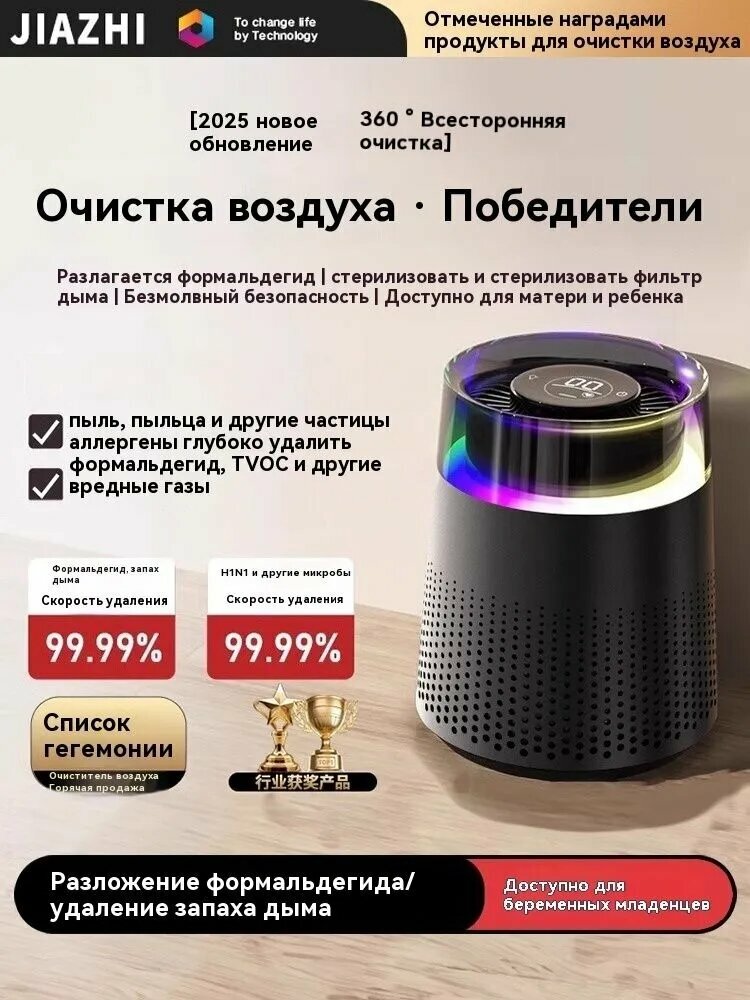 Настольный и напольный воздухоочиститель с функцией увлажнения