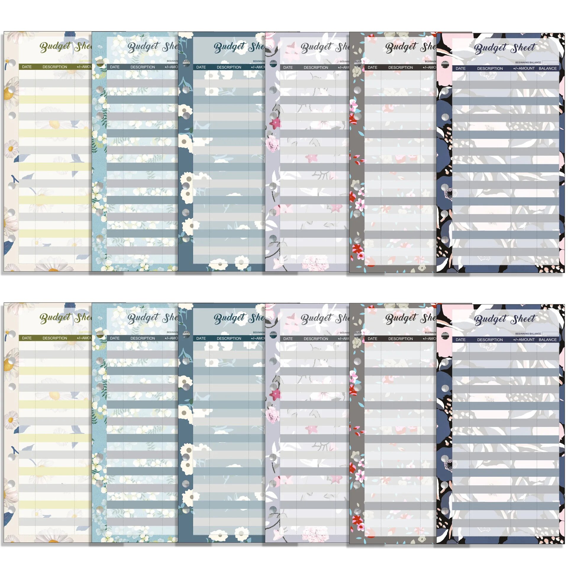 Ежедневник Art Farmer A6 Budget Sheets, 12 шт, Цвет: 12Pcs C