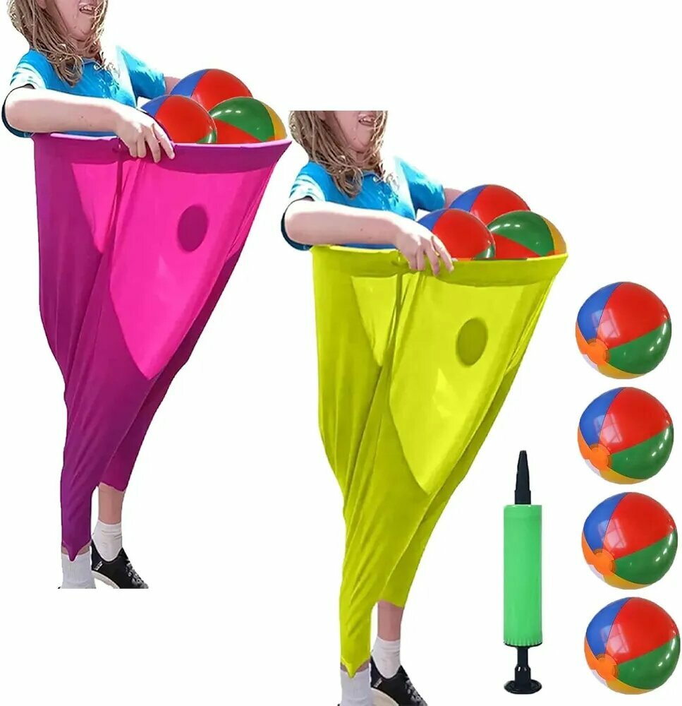 Спорт и игры на улице, Granny Pants Yard Game, Интерактивная, мячелов