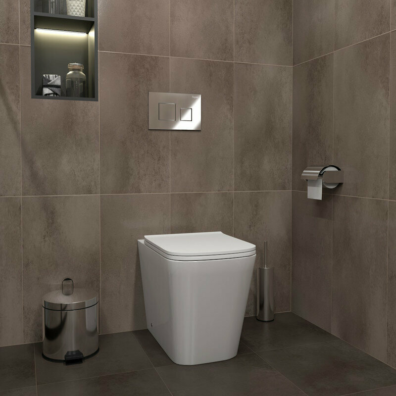 Apeggo Indica клавиша смыва, двойной смыв, хром глянец