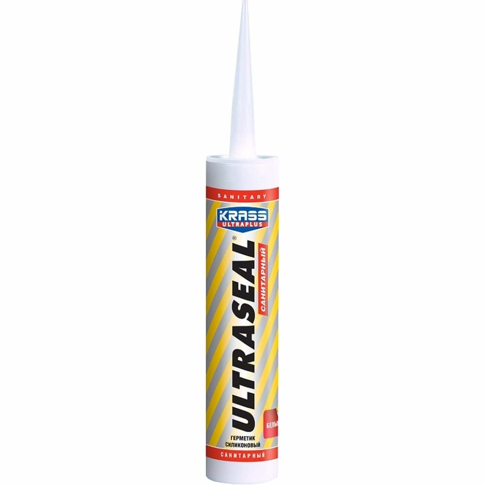 Санитарный силиконовый герметик KRASS Ultraseal