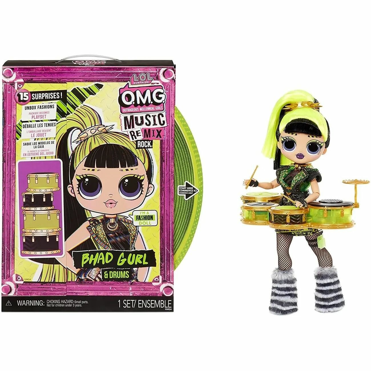 Кукла LOL Surprise OMG ACE Fashion Doll Кукла ЛОЛ ОМГ Перла