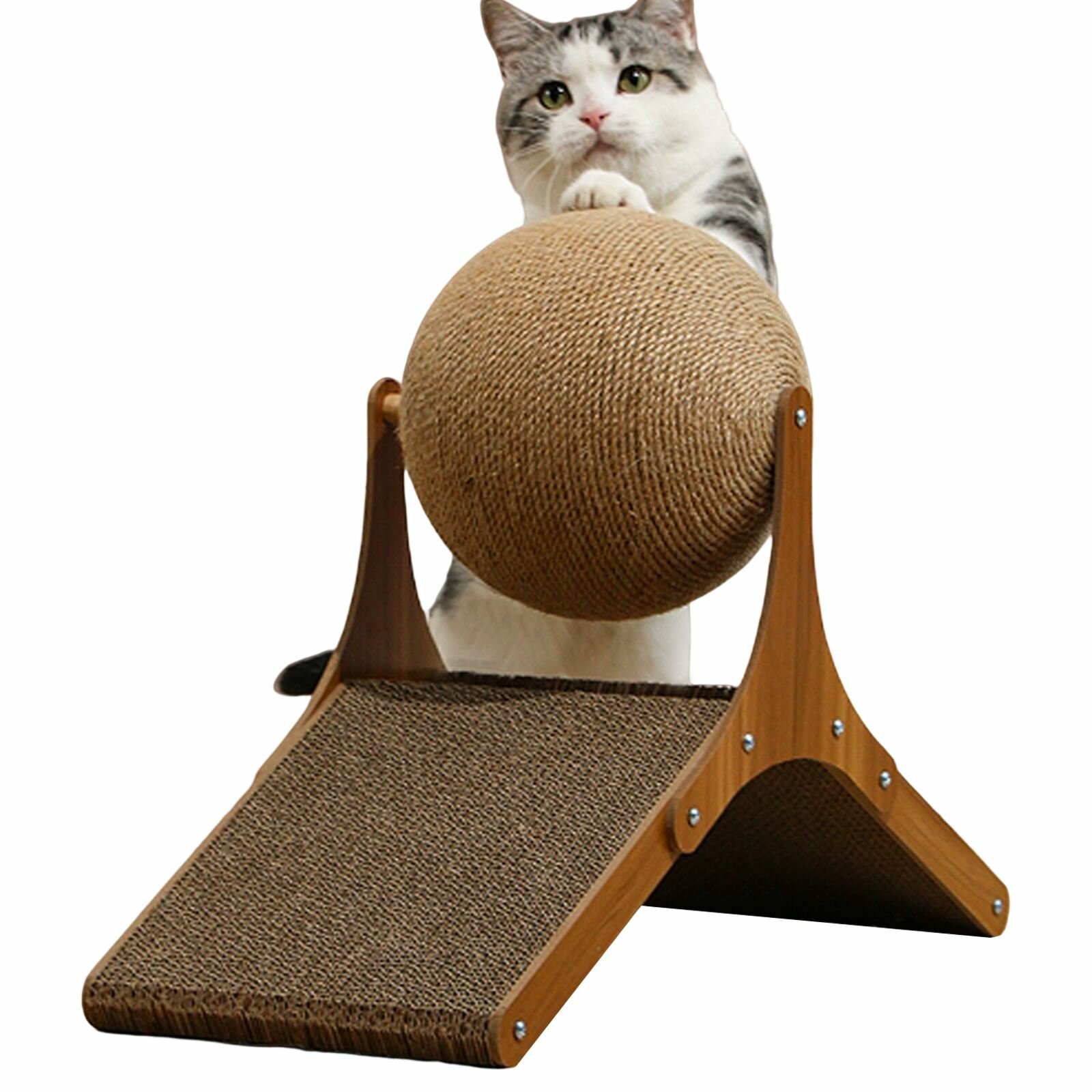 Когтеточка-колесо для кошек, большая