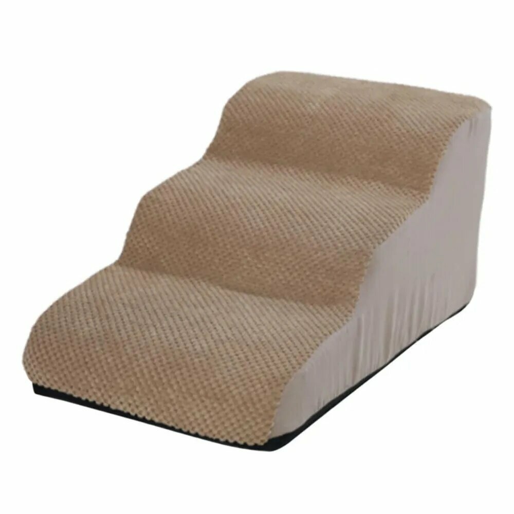 Лестница для домашних животных, 3 ступени, антискользящая, для собак и кошек, портативная, для кровати, дивана, автомобиля