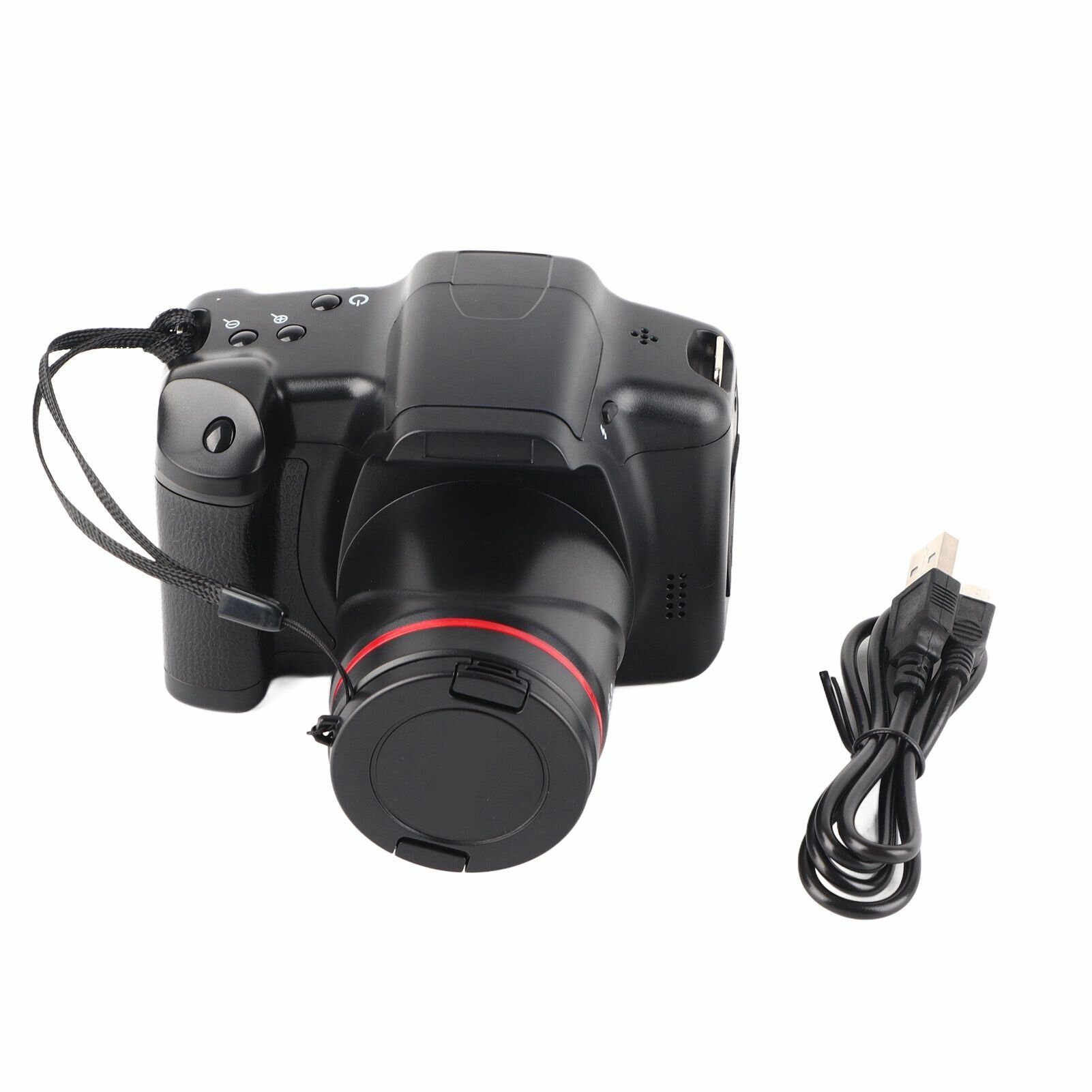 Цифровая зеркальная камера с 16-кратным зумом, 3-дюймовым TFT ЖК-дисплеем, AV-интерфейсом, цифровая камера HD с оптической стабилизацией изображения