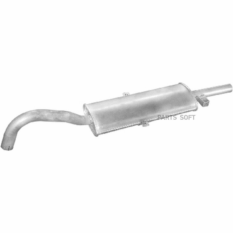 Глушитель задняя часть от официального дистрибьютора, EDEX, артикул 1103