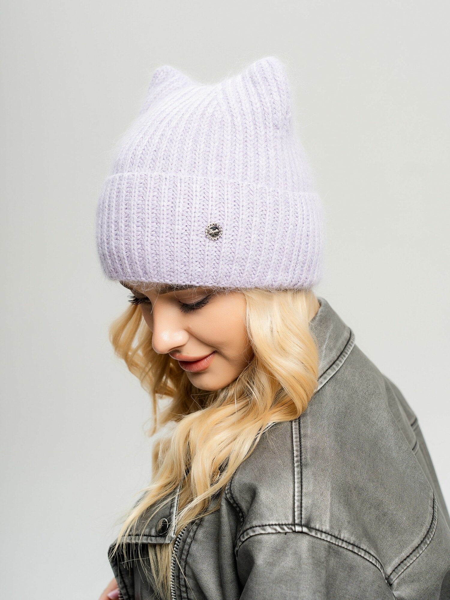 Шапка-бини Весна-лето 2025 для женщин