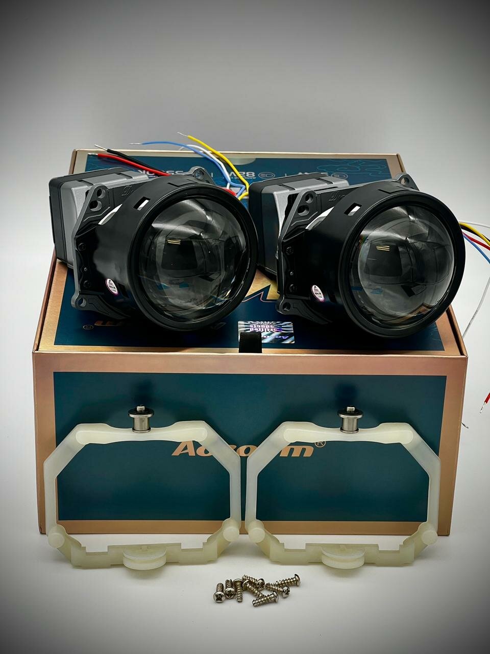 Светодиодные линзы оригинальный Aozoom K7 для Citroen C5 2008 2016 - Dragon Knight DK300 / Aozoom линзы Аозум для Ситроен Ц5