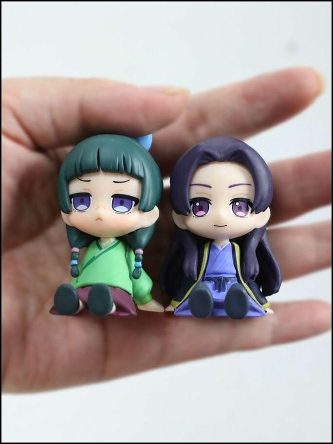 Набор фигурка Монолог фармацевта Маомао и Женьши 2шт (6cm, пакет)
