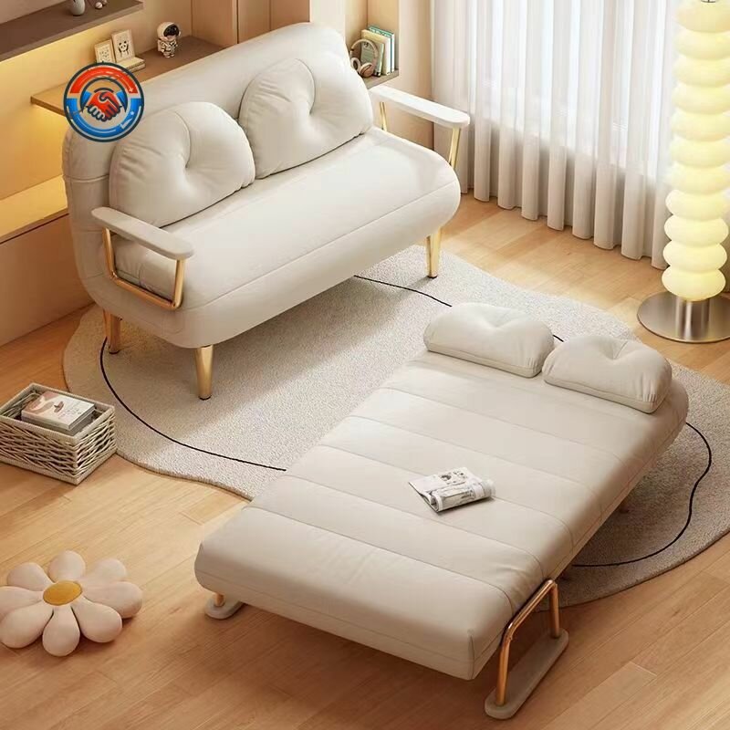 Диван-кровать складной компактный для маленькой квартиры, ортопедический матрас, механизм трансформации за секунды, универсальная мебель для гостиной, спальни, дачи