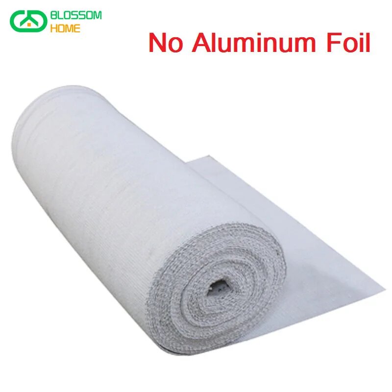 Керамическое волокно огнеупорная ткань для сварки W 0.5M x L 1M, No Aluminum Foil, Thickness 2mm