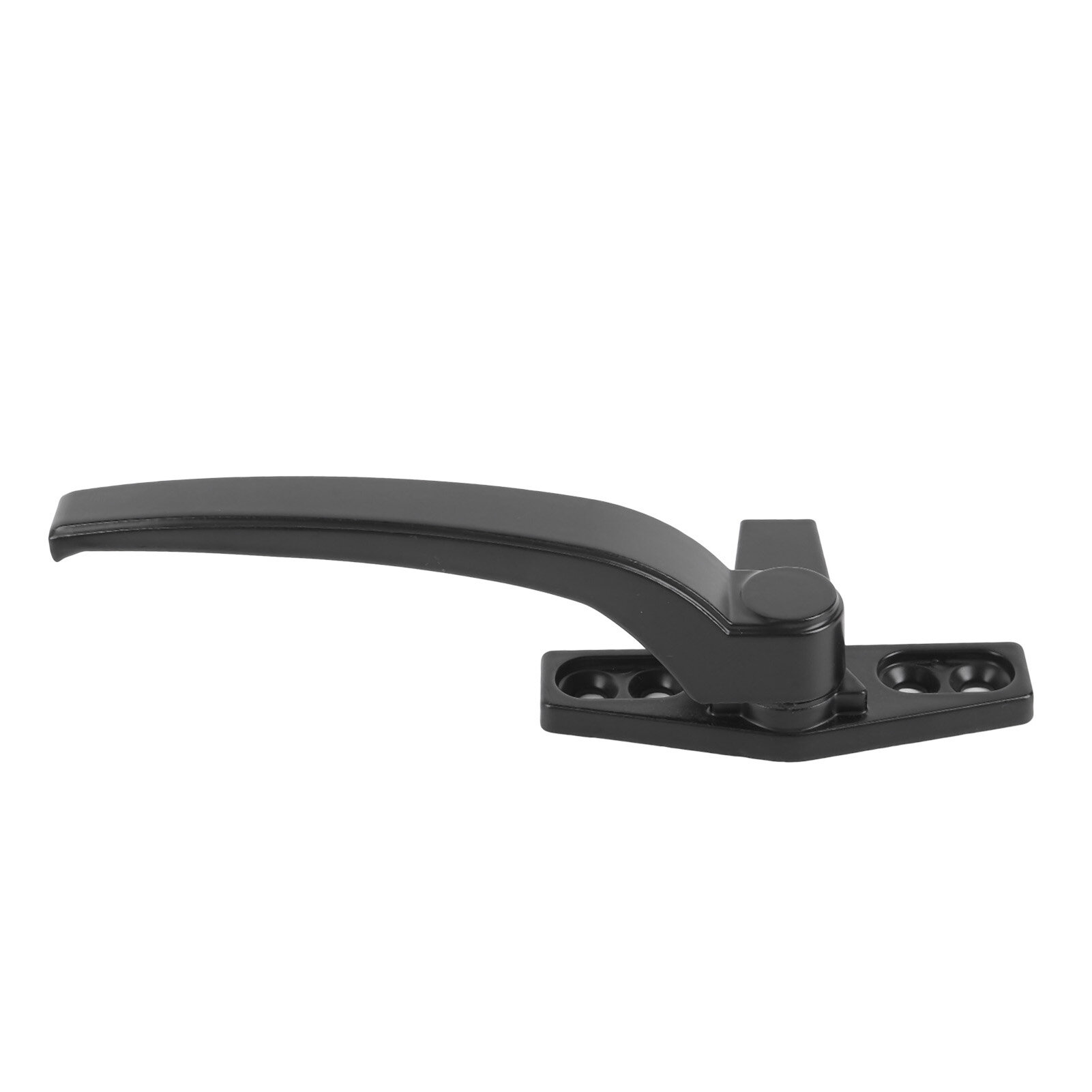 Ручка из алюминиевого сплава для оконной двери Flat Open External Push Casement Security Lock Hardware Right Black