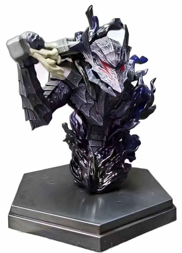 Фигурка Берсерк Гатс, Черный мечник / Berserk Guts armor, Black Soldier bust (12см)