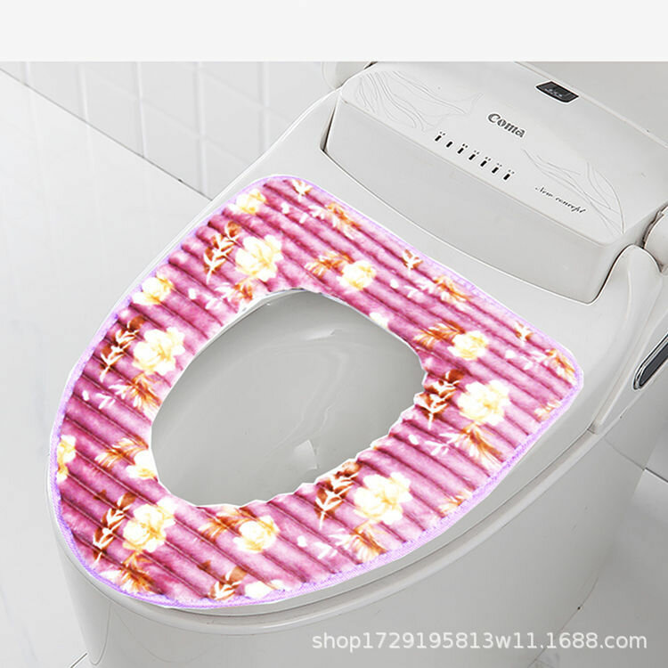 Подушка для сиденья унитаза, зимний флисовый чехол для унитаза, производитель подушек для сидений, прямая продажа, оптовая покупка, скидка, теплая
