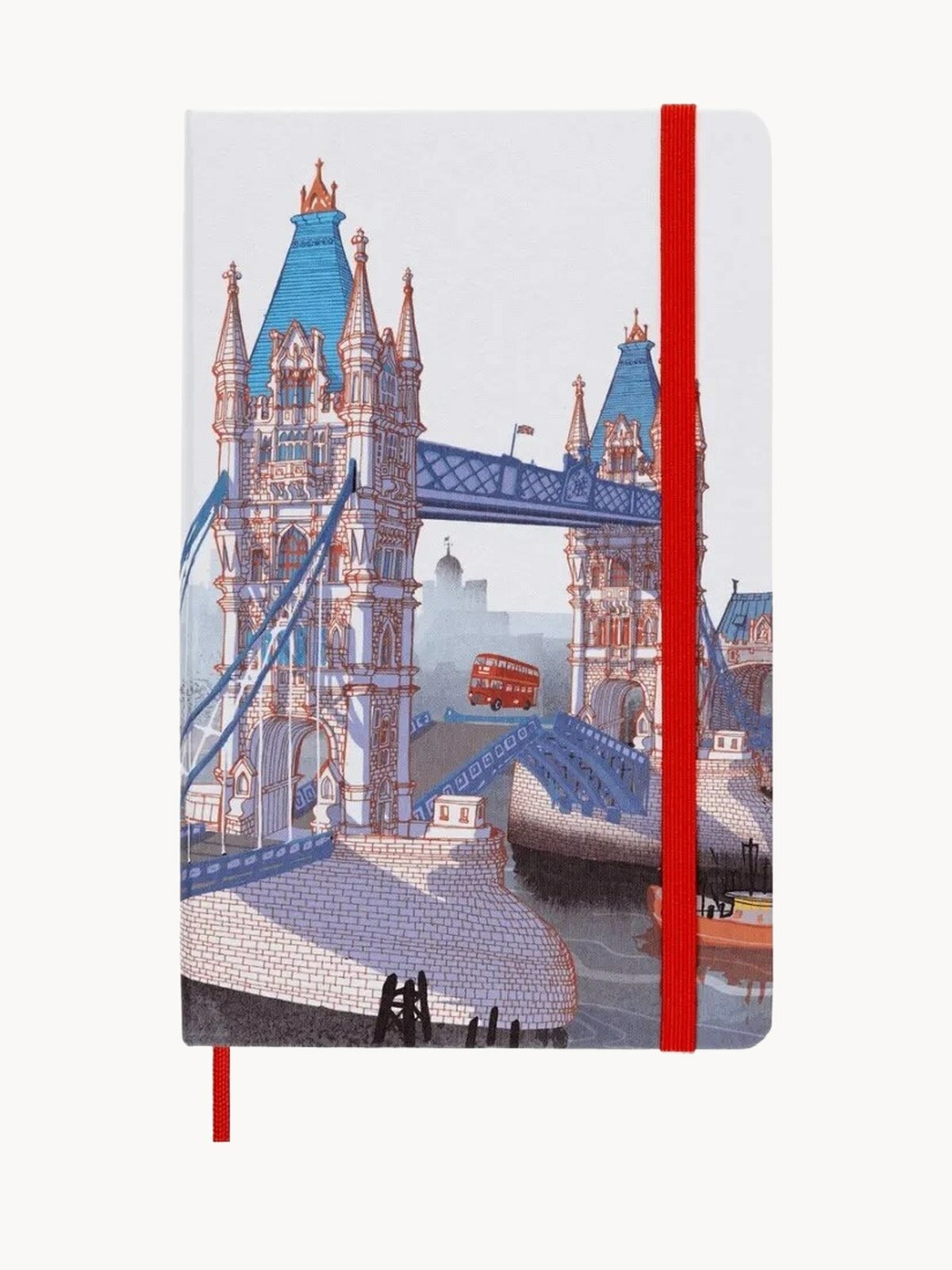Блокнот Moleskine Limited Edition I am London LEQP060IAMLO Large 130х210мм, 240стр, линейка, твердая обложка