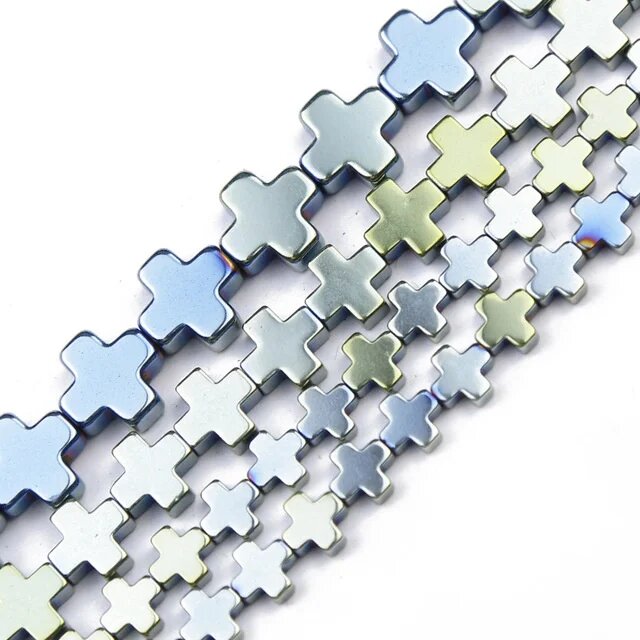 Натуральные гематитовые бусины YHBZRET 6/8/10 мм 8mm 48pcs, Green