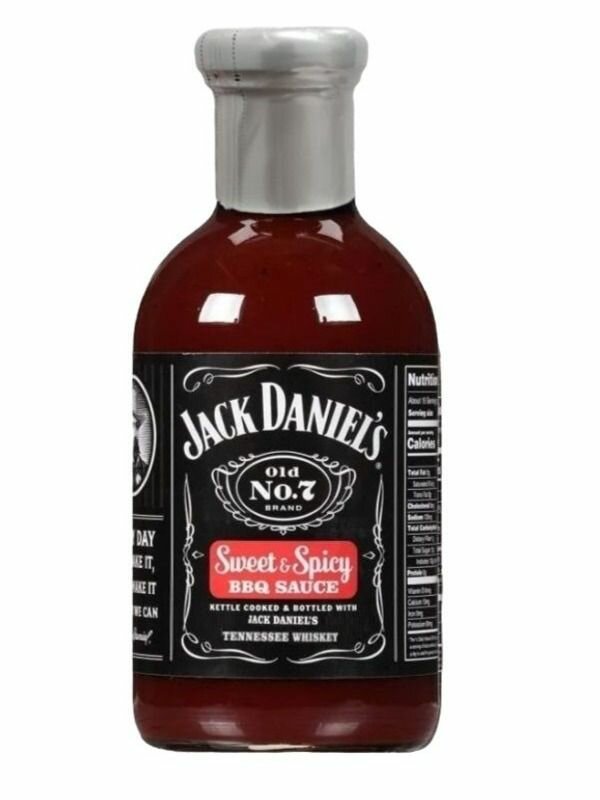 Соус Jack Daniel's "Sweet & Spicy BBQ Sauce", сладко-острый