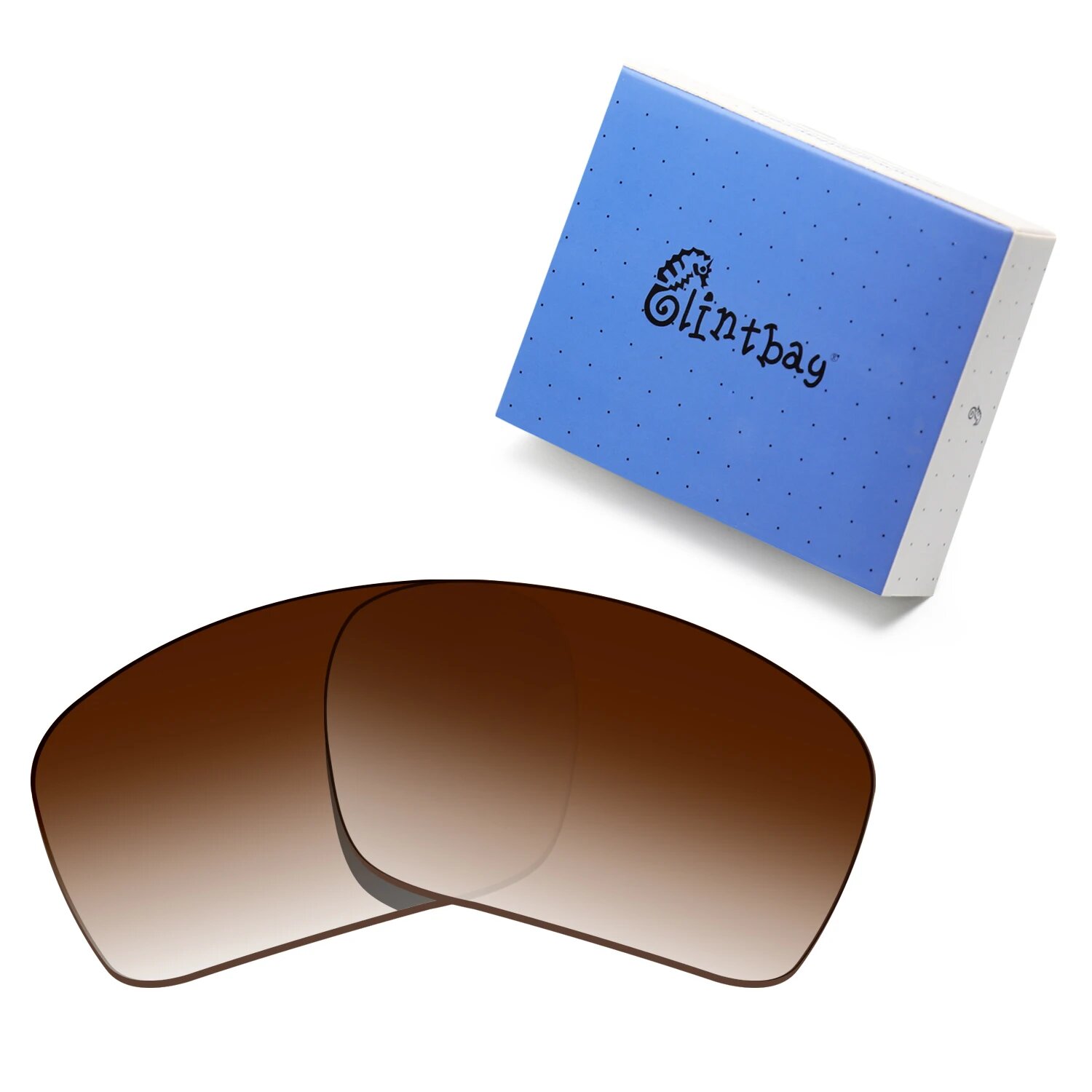 Сменные линзы Glintbay для Ray-Ban Meta Wayfarer Brown Gradient