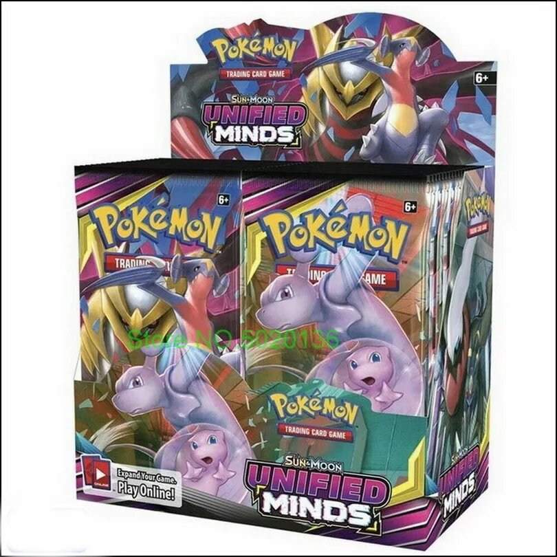 Pokemon Unified Minds Бустер набор карт Mega Evolution