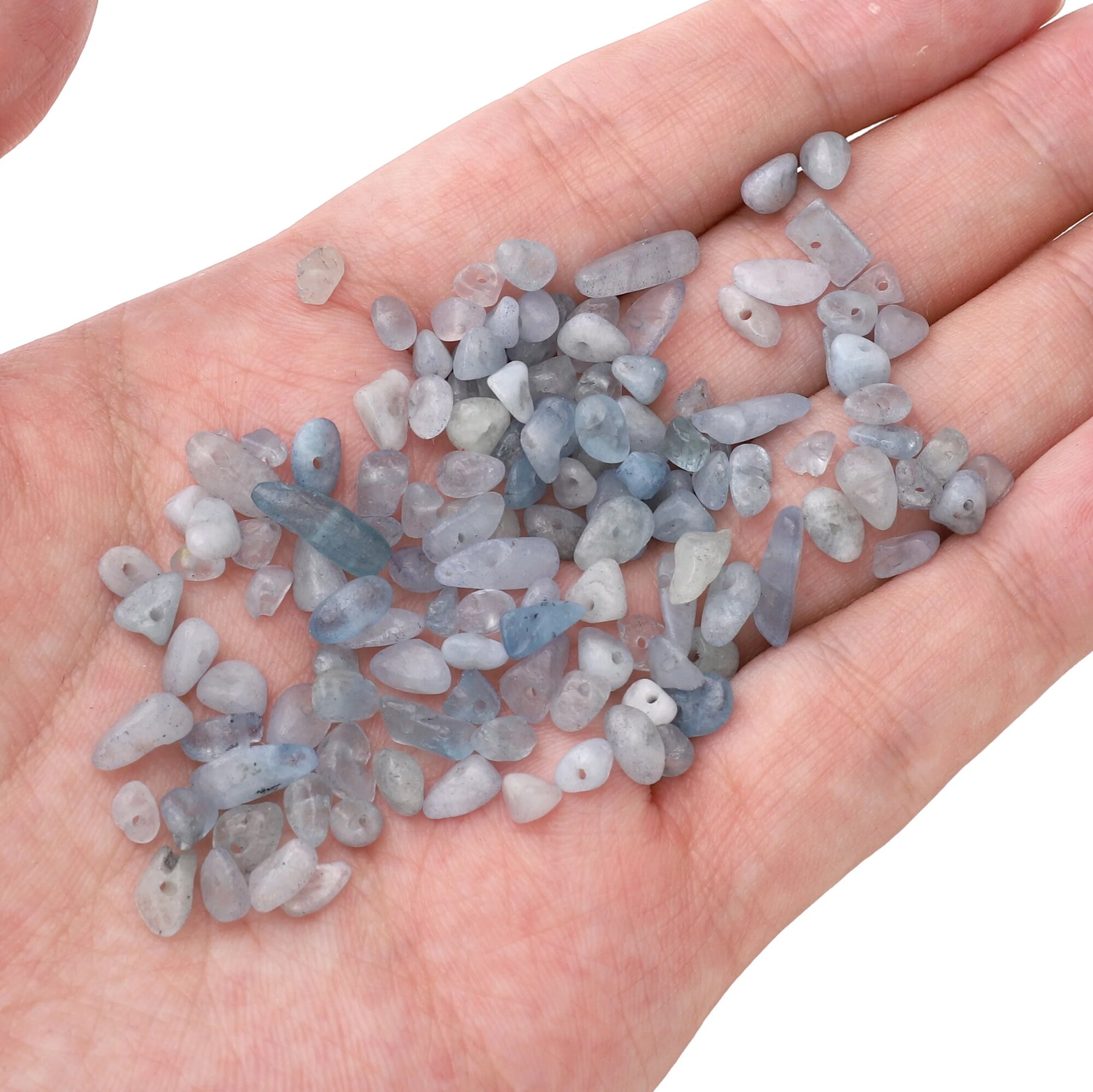 Бусины Beadia из камня 20 шт. 01Blue