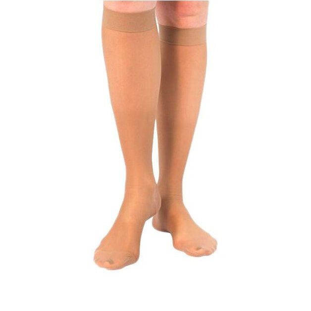 Гольфы компрессионные антиварикозные 50 den, 2 класс, кофе, р.1