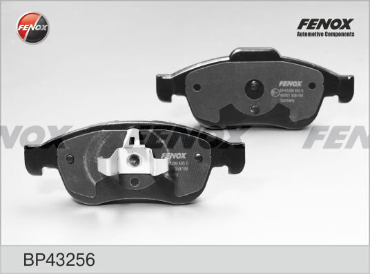 Колодка тормозная RENAULT Duster передняя (Fenox) BP43256 (4 шт.)