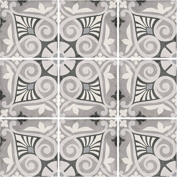 Керамогранит EQUIPE ART NOUVEAU OPERA GREY (24418)матовый 20x20 (25шт. 1м2)
