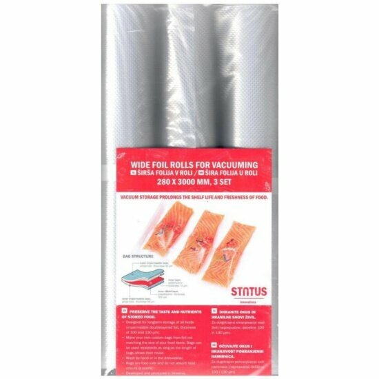 Пленка для вакуумного упаковщика Status VB 28x300, 3 шт.