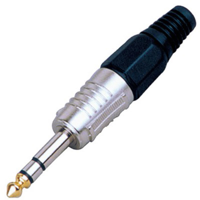 Разъем на кабель Jack 1/4" (6.35 мм), Male, стерео, Soundking CC103