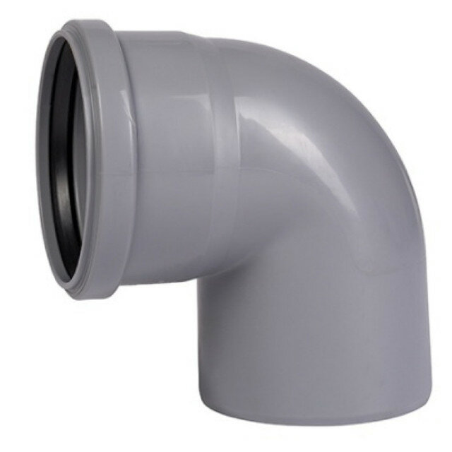 OSTENDORF отвод для внутренней канализации 110 мм, угол 87° пластиковый элемент
