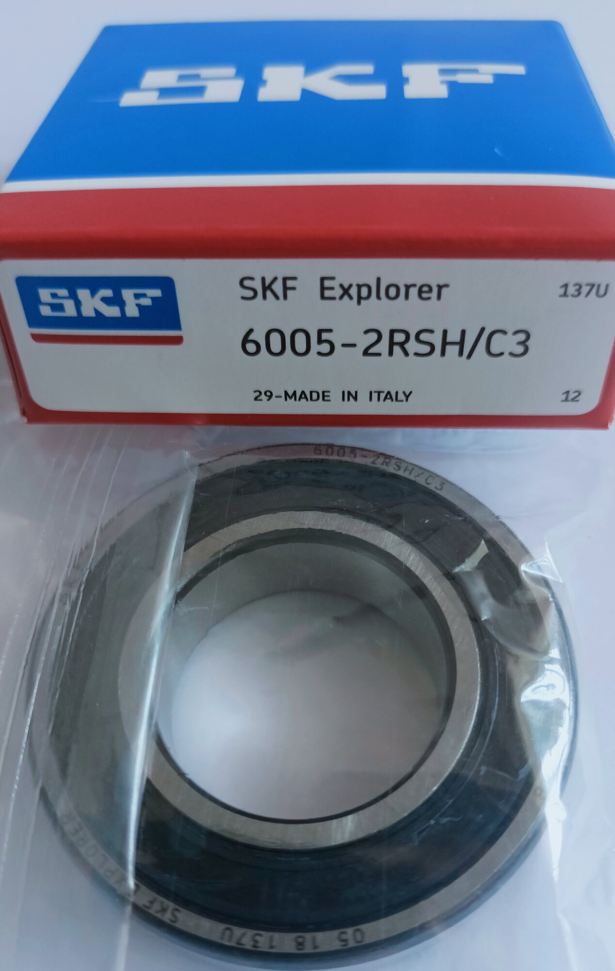 Подшипник 6005-2RSH/C3 SKF однорядный шариковый
