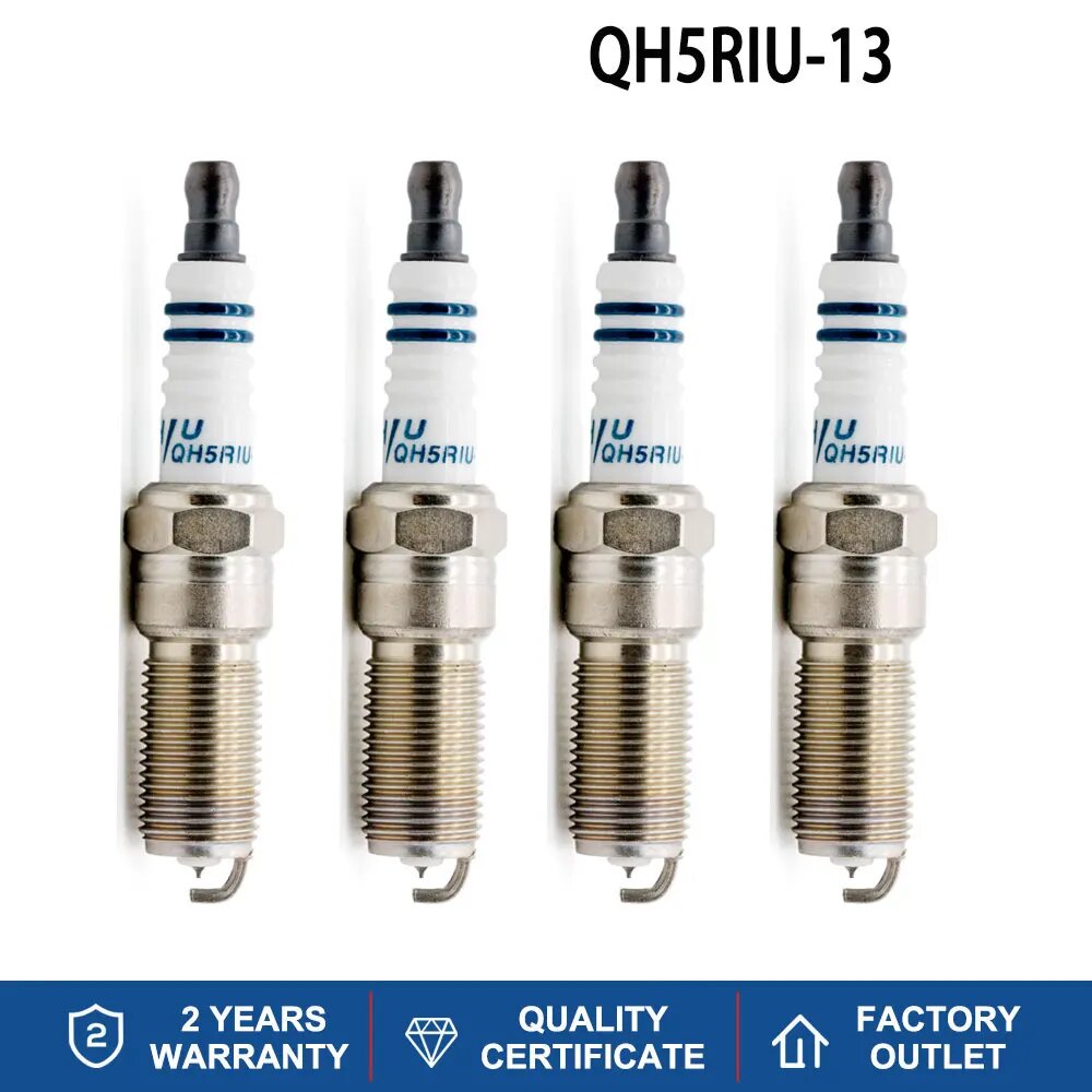 Иридиевые свечи зажигания TORCH QH5RIU-13, замена для автомобилей CHEVROLET, 4 pieces QH5RIU-13