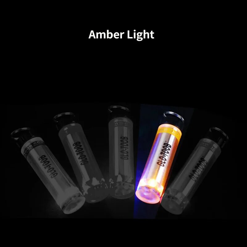 Nextorch Glo-Toob(GT-AAA) PRO сигнальный фонарик, 200 м, 3 режима, несколько Черный, Amber light