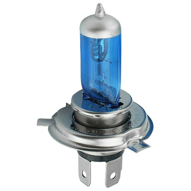 AUTO STANDART H4 12В 60/55Вт Super White лампа для ближнего света и дальнего света комплект 2 шт