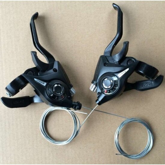 Шифтеры Saiguan KD-70 3/8ск, пластик