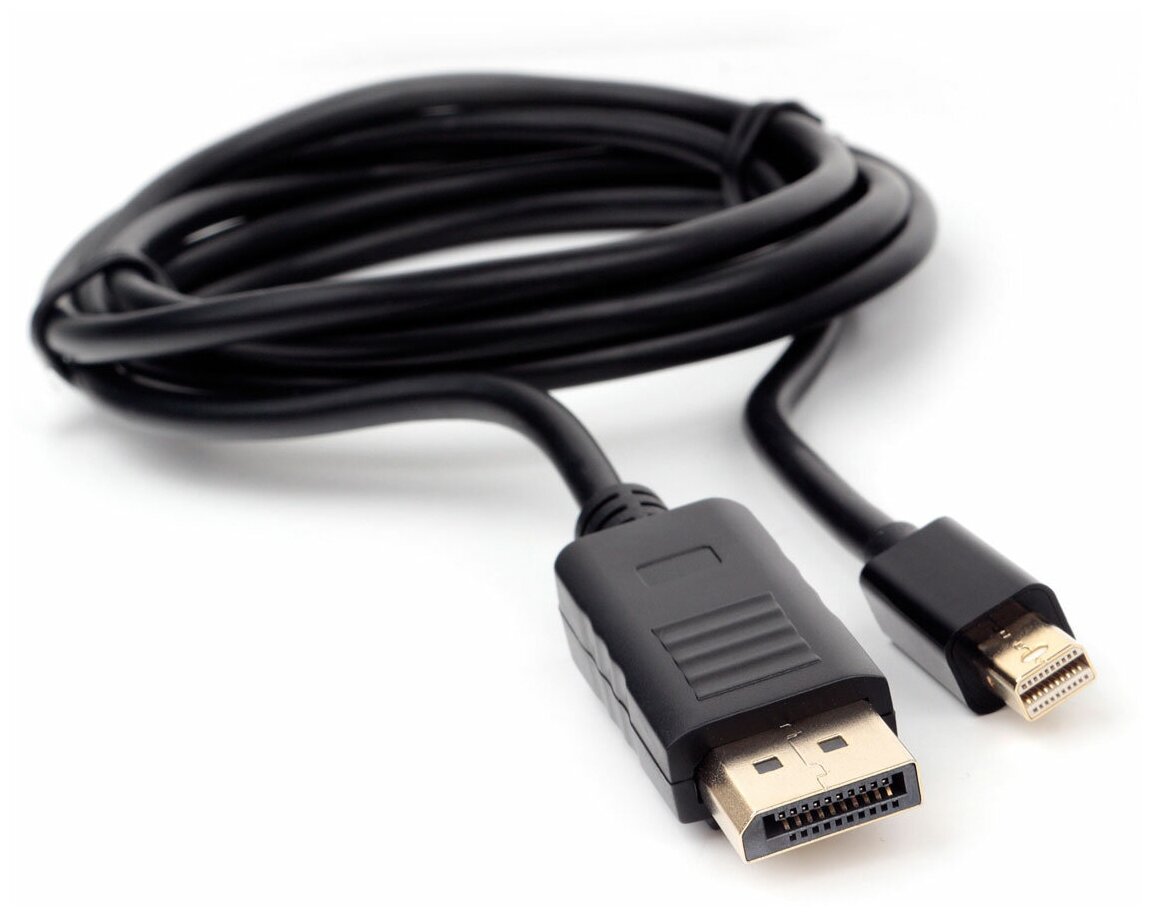 Кабель Gembird/Cablexpert Mini DisplayPort(20M)-DisplayPort(20M) v1.2 4K, 1.8 м, черный (CCP-mDP2-6)