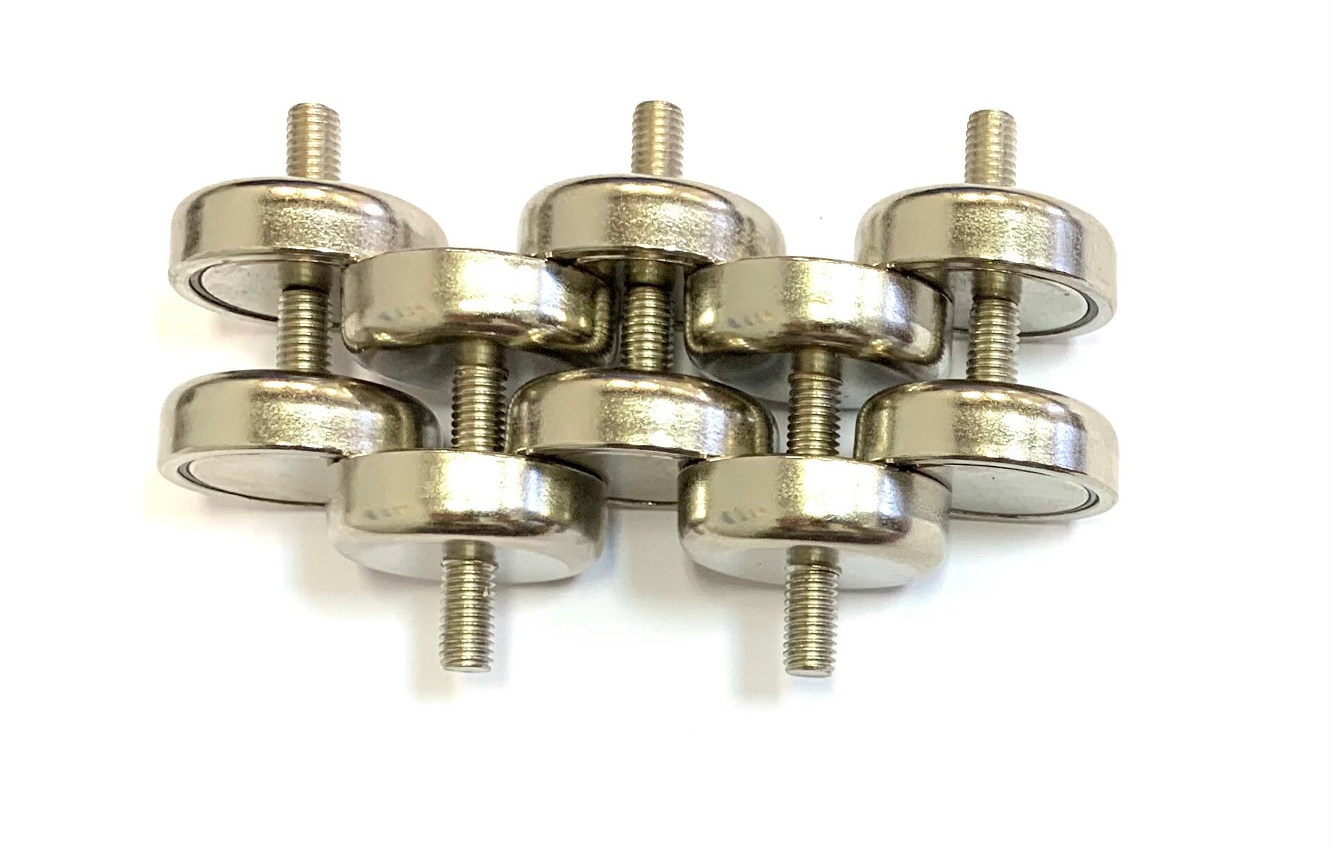 Магнитное крепление C25/М5 с внешней резьбой - 10 штук