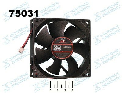 Вентилятор 24V 0.22A 80*80*25мм 010254 (80*25*24*0.25)
