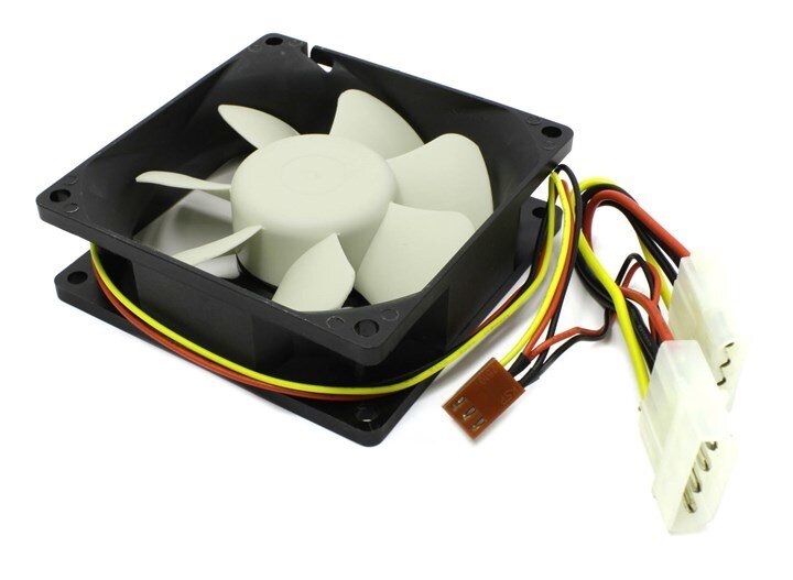 Вентилятор Nexus 80x80x25, 1500rpm, 17.6dB(M), 0.15A, SP802512L-03, 3pin+molex