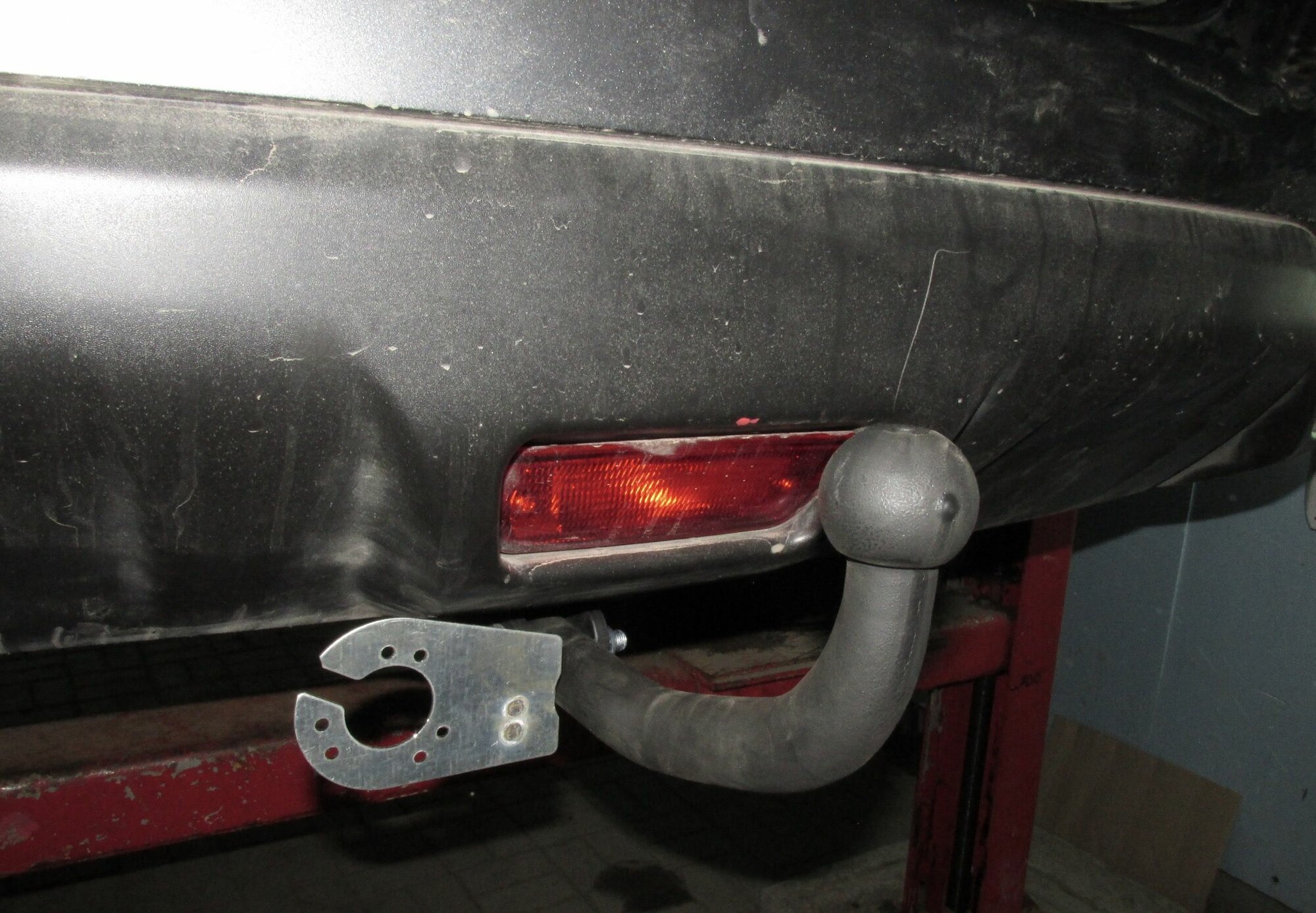 Фаркоп Nissan Rogue Т32 2014-2021, Renault Koleos 2017-2020 твердое крепление шара Трейлер.9021