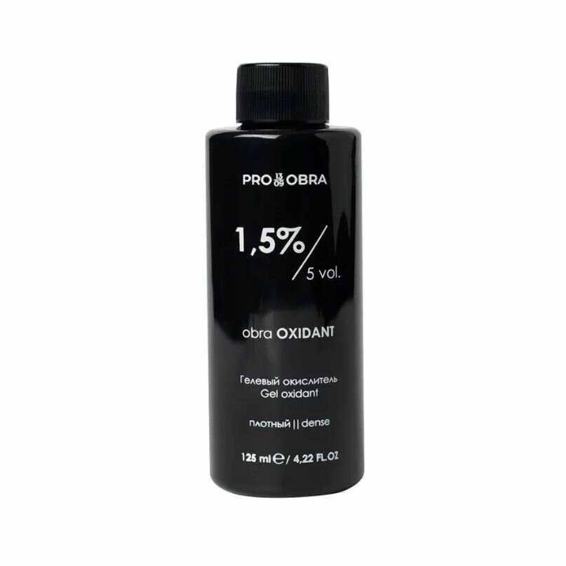 OBRA PRO13/09 Гелевый окислитель плотный 1,5% OBRA OXIDANT, 125 мл