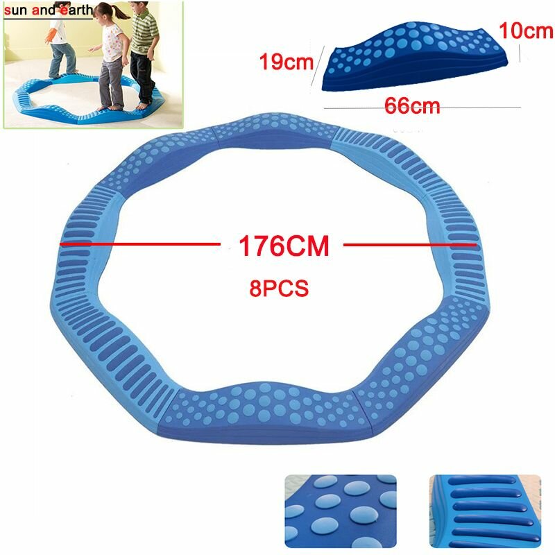 Тактильная дорожка GCsport, для профилактики плоскостопия, 1-7 лет