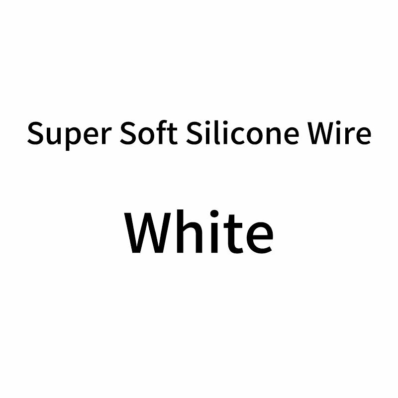 Проводной кабель 1 м, супермягкая силиконовая изоляция 30, 28, 26, 24, 22, 20, 18 AWG, высокотемпературный гибкий медный провод для электронного освещения
