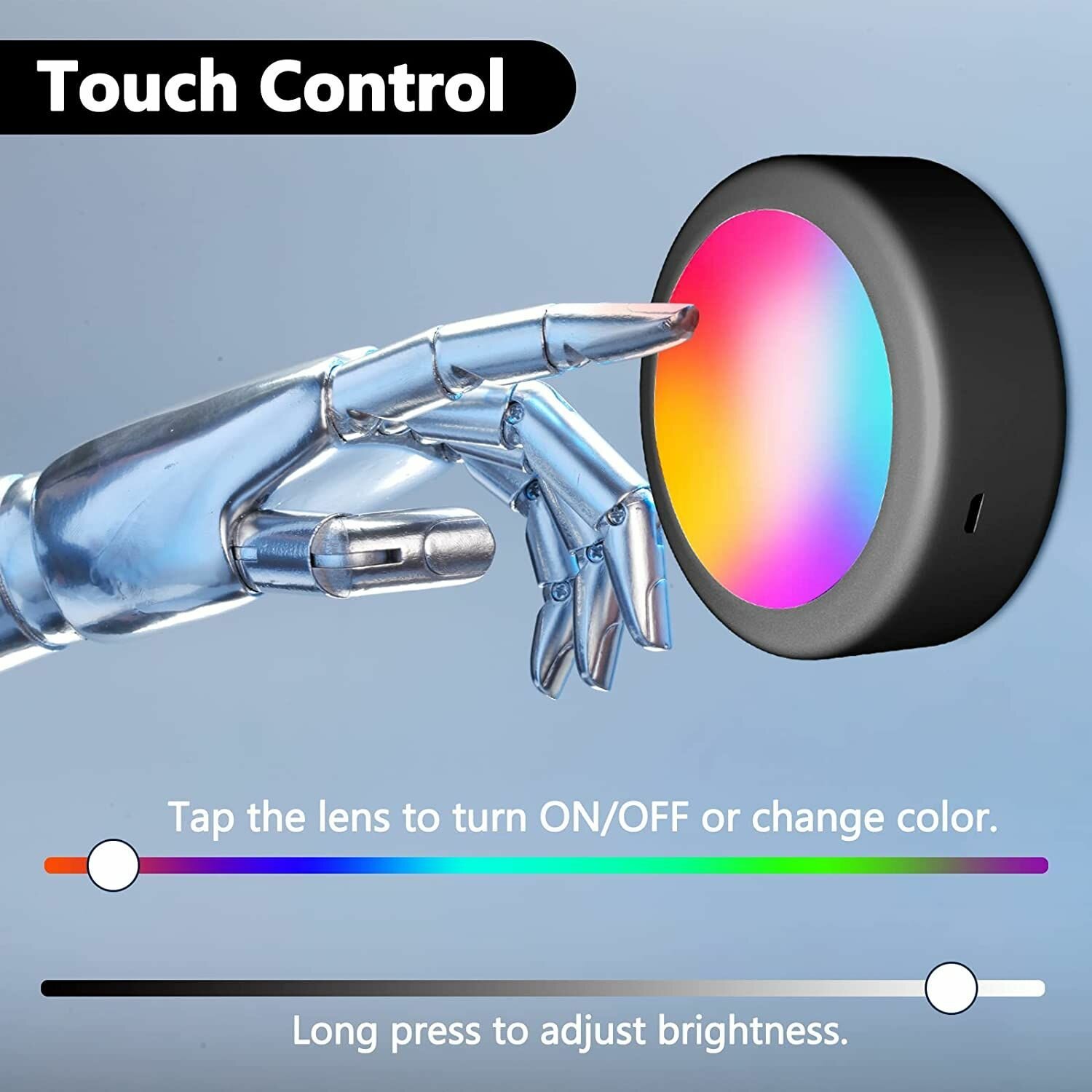 Беспроводные светодиодные лампы 16 цветов с дистанционным управлением, на батарейках, с диммером и таймером, отлично подходят для шкафа, спальни, под шкафом