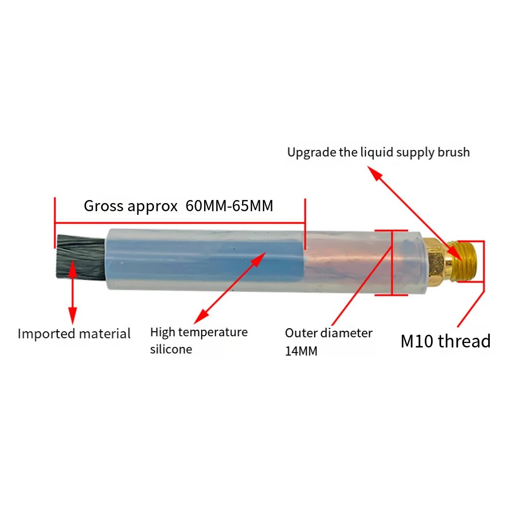 Щетки для чистки сварных швов VIBRATITE M6/8/10 M10
