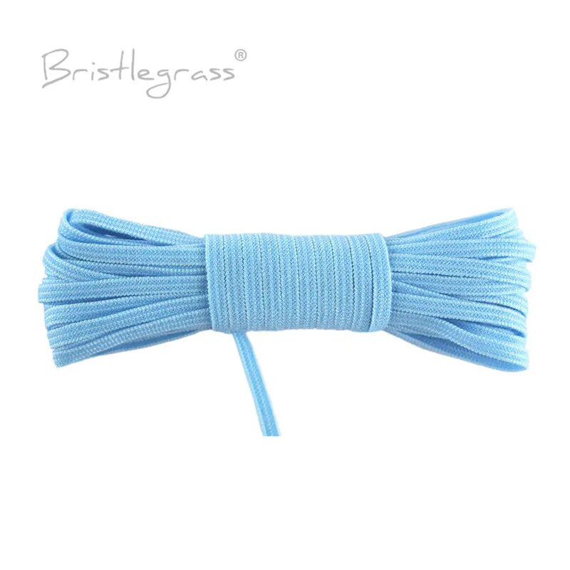 Эластичная резинка Bristlegrass 10 ярдов, 3 мм, Blue Mist