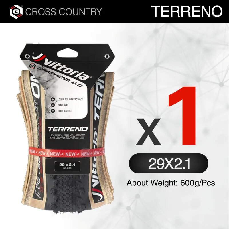Vittoria Terreno XC-RACE 29 шина 1Pcs 2.1-Y