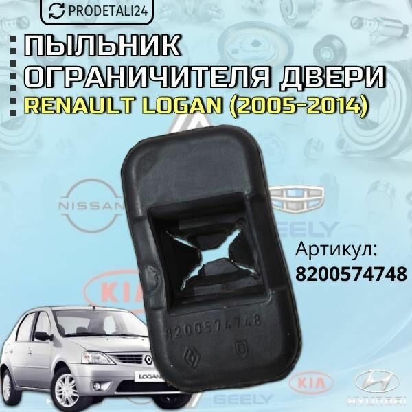 Пыльник ограничителя двери Renault Logan (2005-2014) Артикул: 8200574748