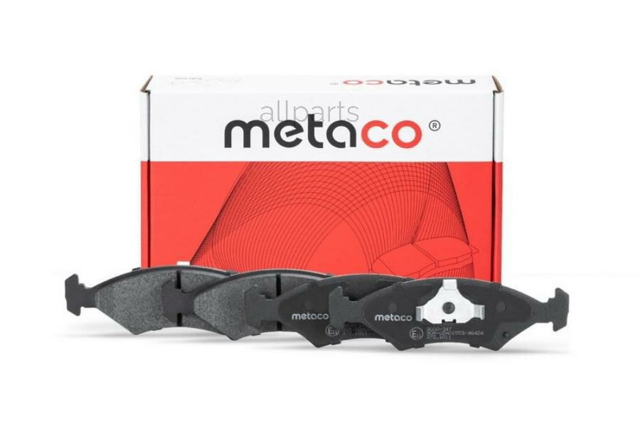 METACO 3000-347 Колодки тормозные передние к-кт