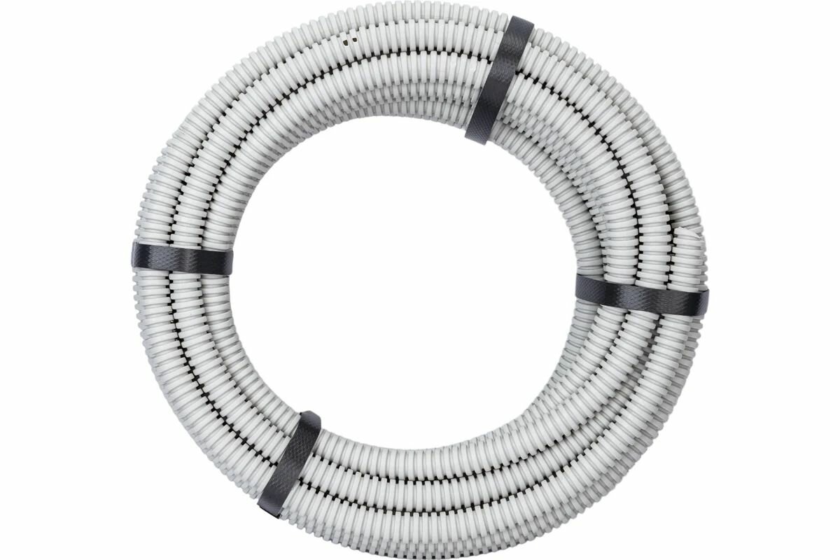 Гофра ЭРА ПВХ, серый, d 16 мм, с зондом, легкая, 10 м Б0036986